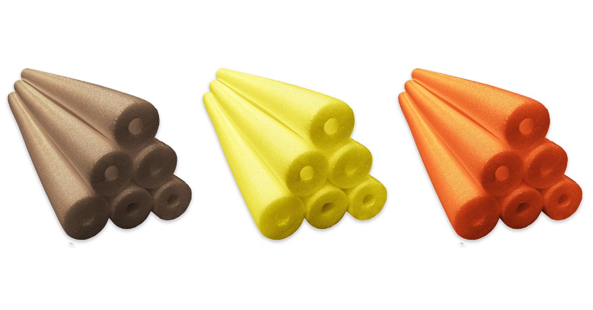 DIY Thanksgiving Table Centerpieces Using Pool Noodles