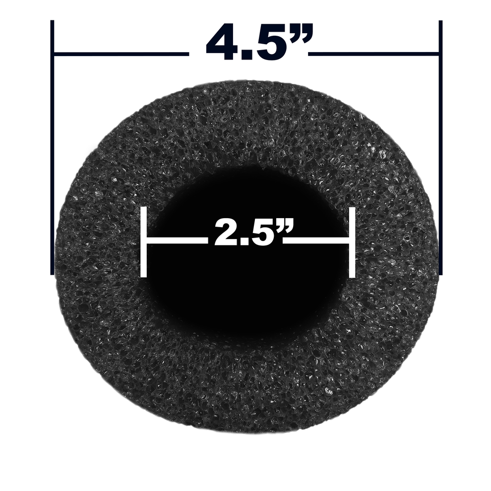 OodleMaxx Giant Pool Noodle Black- 1, 3, 12 Count Packs