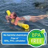 OodleMaxx Giant Pool Noodle Black- 1, 3, 12 Count Packs