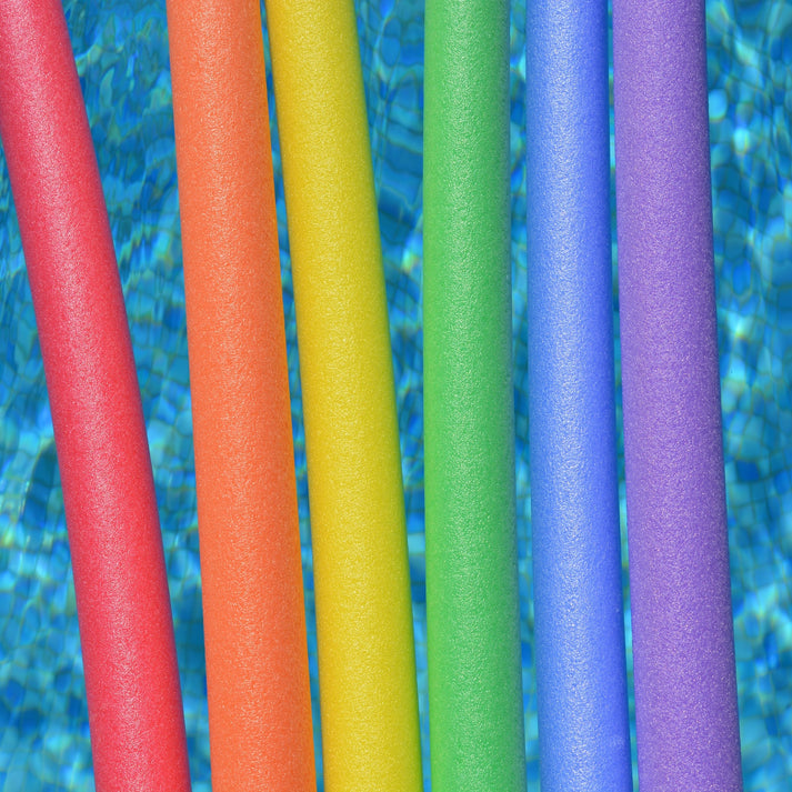 Pool Noodles 12-Pack Assorted Colors | FoamNoodles.com